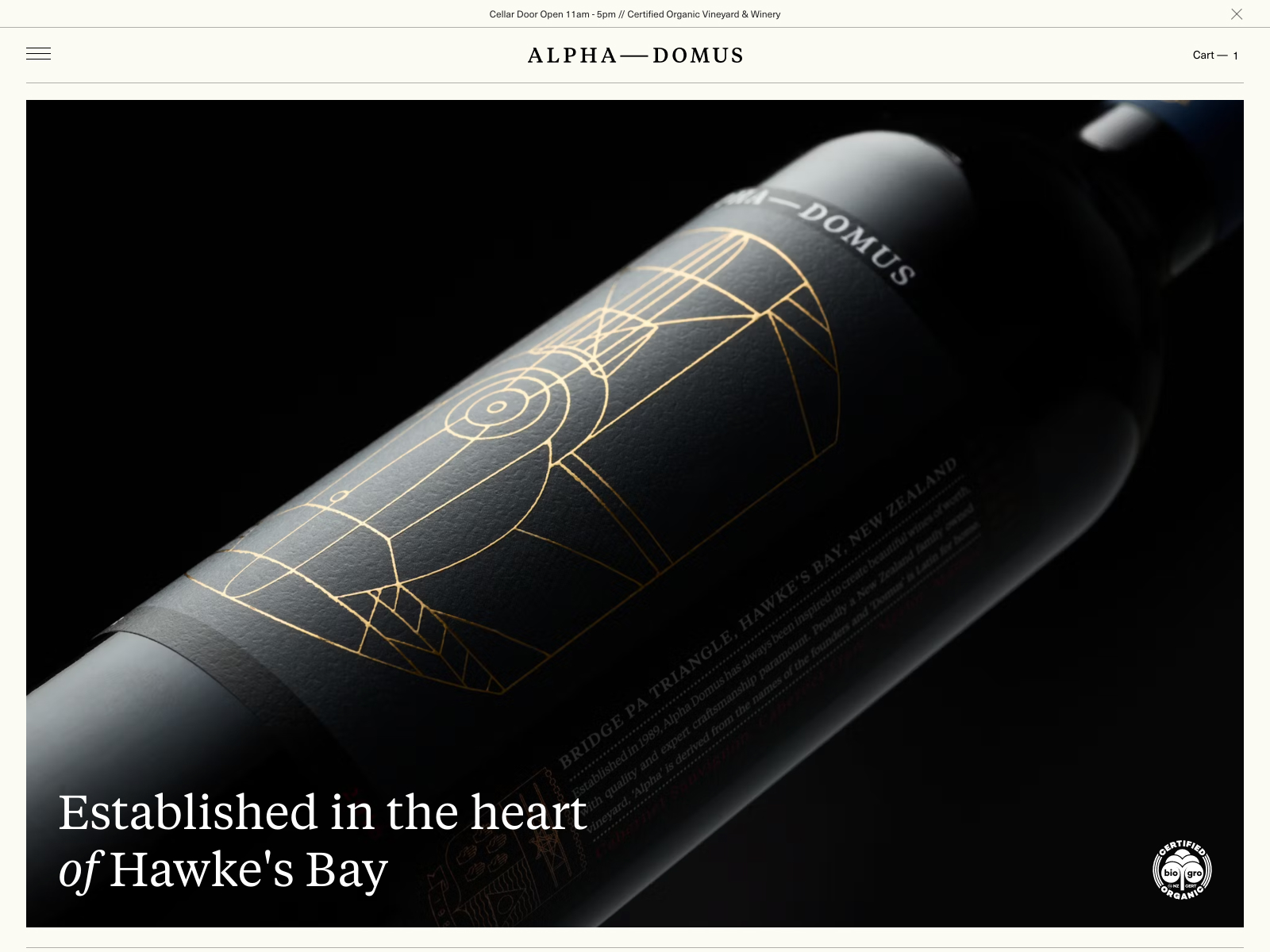 Ecommerce Design Awards | Winners | Alpha Domus